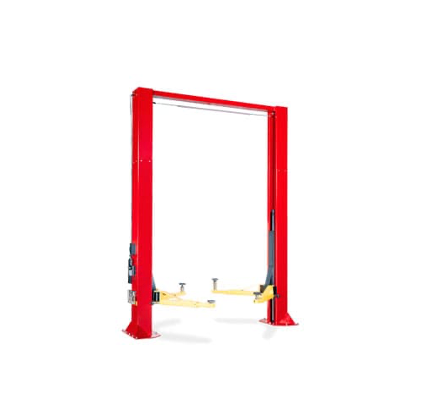 4 ton 2 Post Lift Auto Lift Car Lift Overhead Barrier-Free Ground For ...